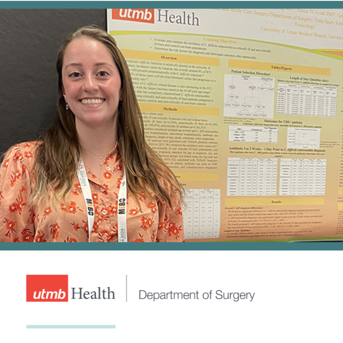 Several SOM Students Along with Faculty Presented at a Burn Meeting