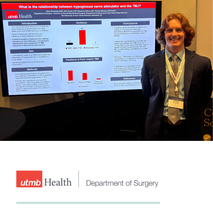 OMFS resident presents at a surgical society of sleep meeting
